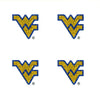 West Virginia Mountaineers Glitter Tattoos 4 Pack | Spirit Tattoos ...