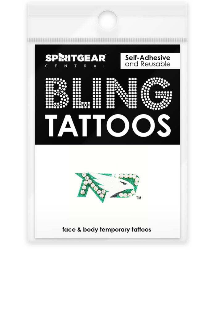 North Dakota Fighting Hawks Bling Tattoos | Spirit Tattoos – Spirit ...
